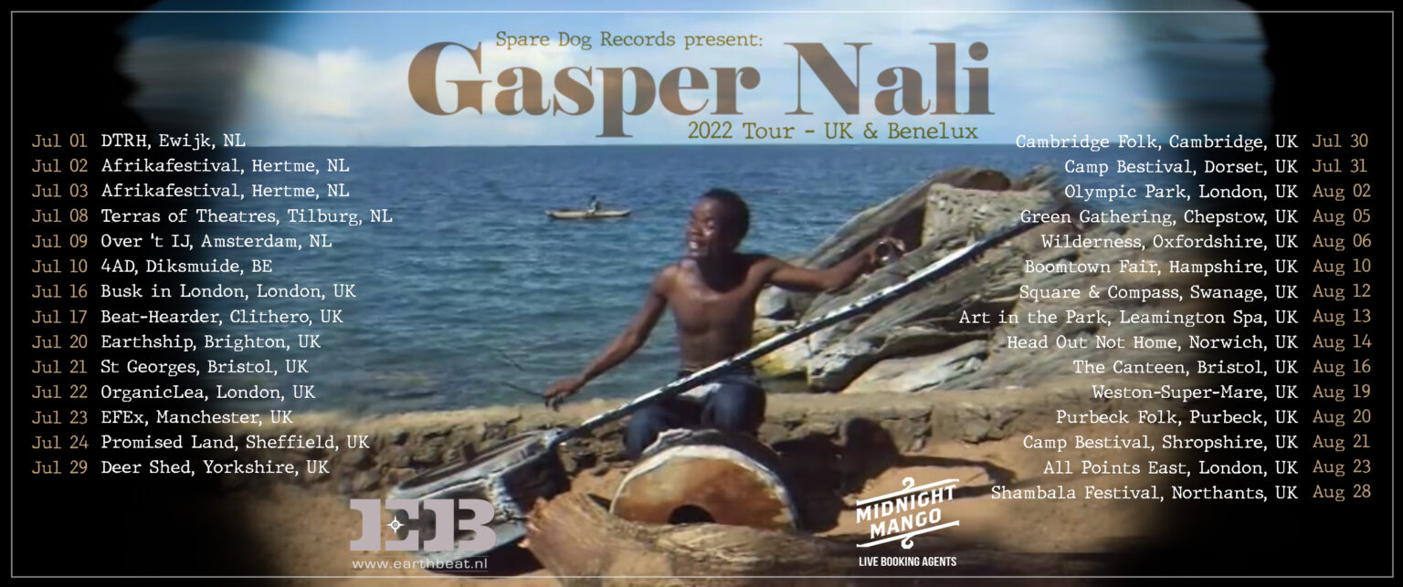 Gasper Nali 2022 Tour – Spare Dog Records